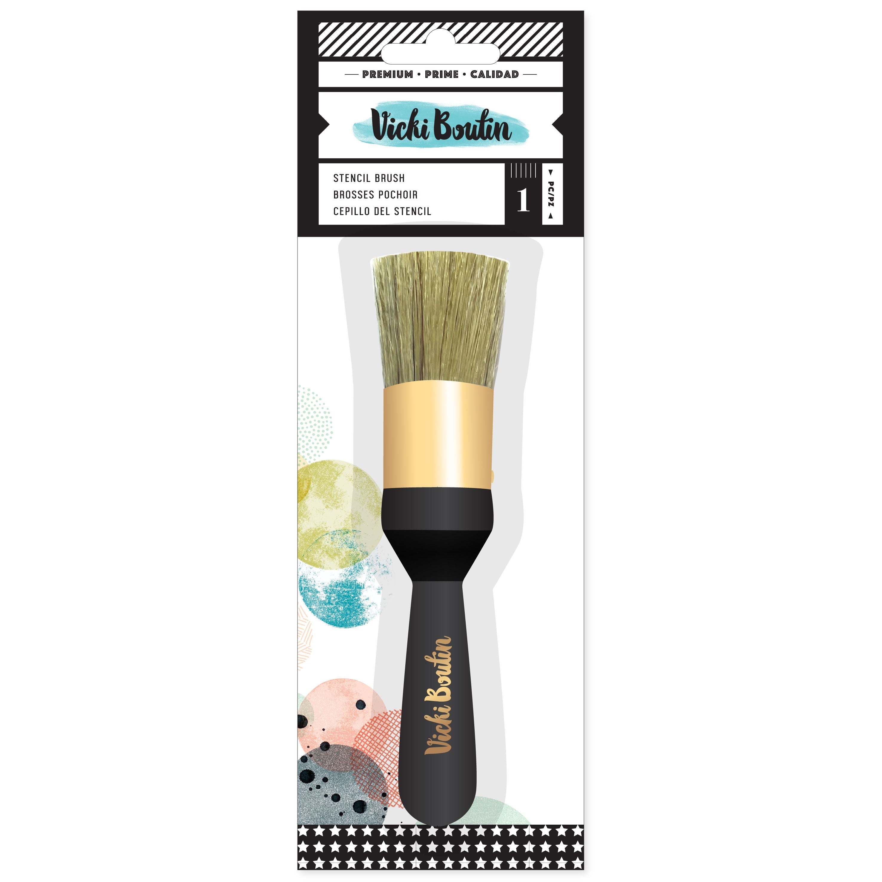 Vicki Boutin - Print Shop Stencil Brush – Scrapbook Cottage